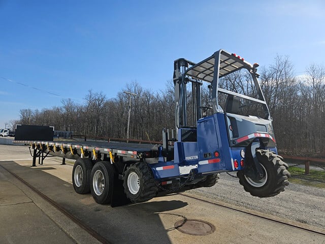 Piggyback Forklift | Equipment Remarketing, LLC | Customized Forklift ...
